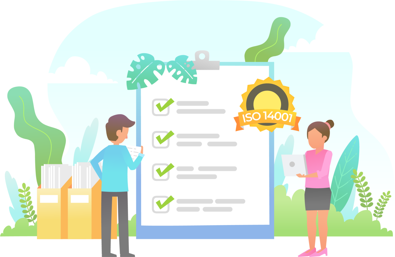 Need help implementing ISO 14001? Prevom is happy to help